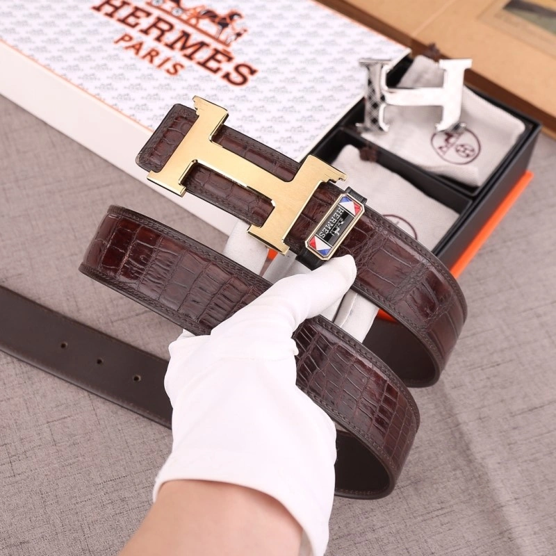 Brand-authenticated Hermes Belts