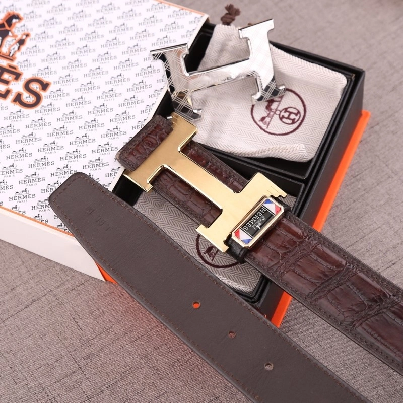 Brand-authenticated Hermes Belts