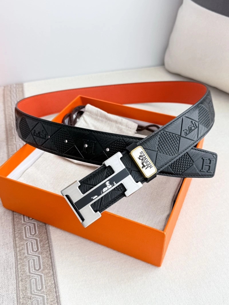 Real Hermes Belts