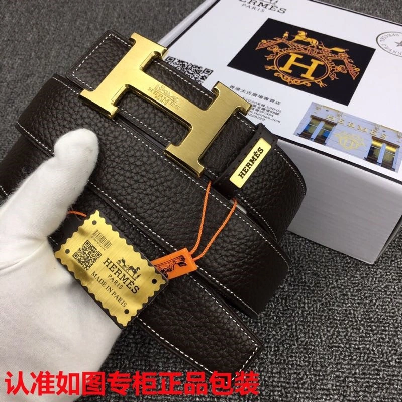Brand-authenticated Hermes Belts