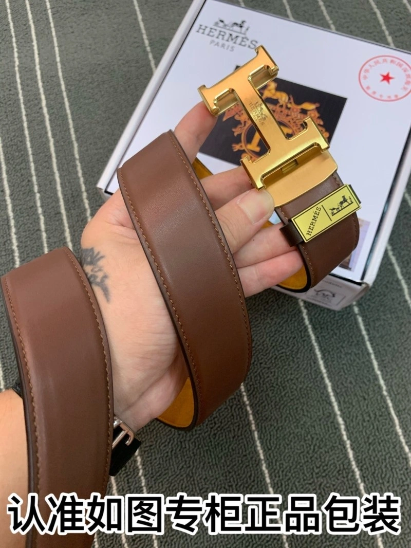 Exact replica Hermes Belts