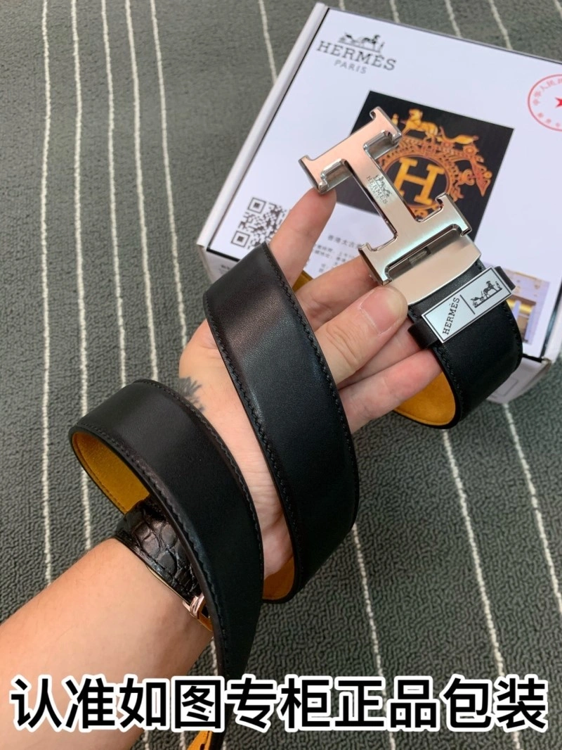 Real Hermes Belts
