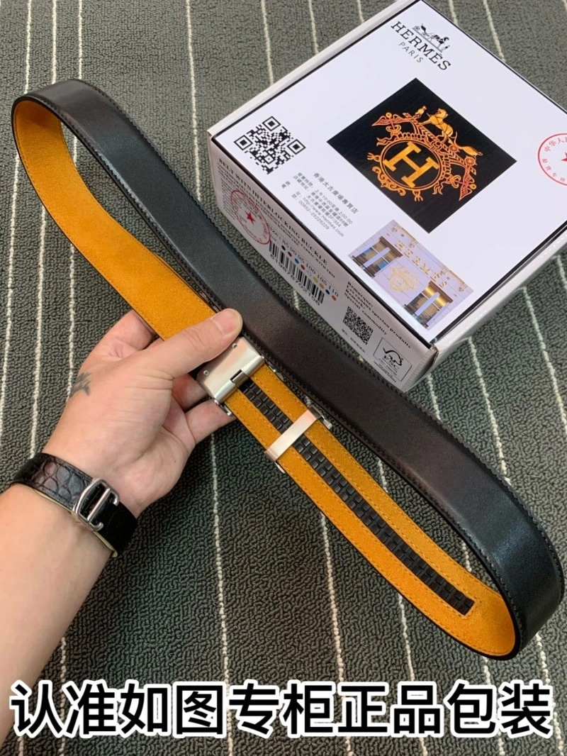 Real Hermes Belts