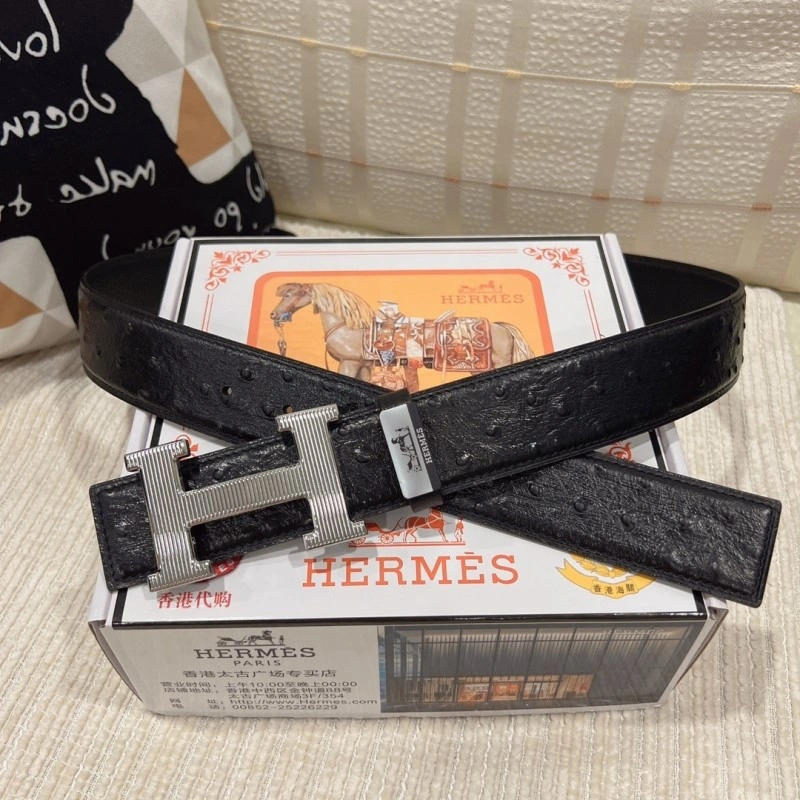 Brand-authenticated Hermes Belts