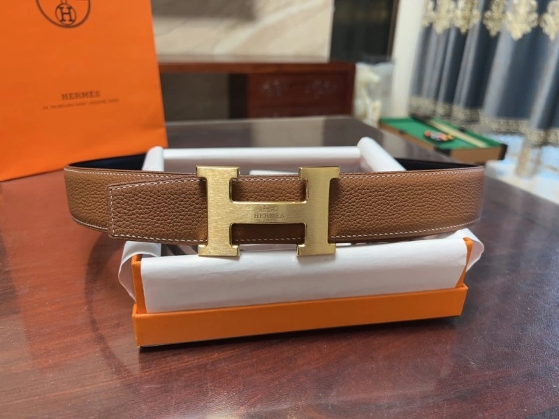 Brand-authenticated Hermes Belts