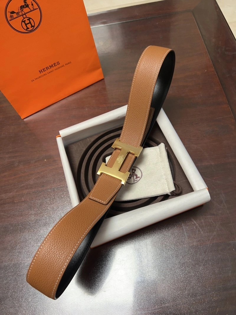 Brand-authenticated Hermes Belts