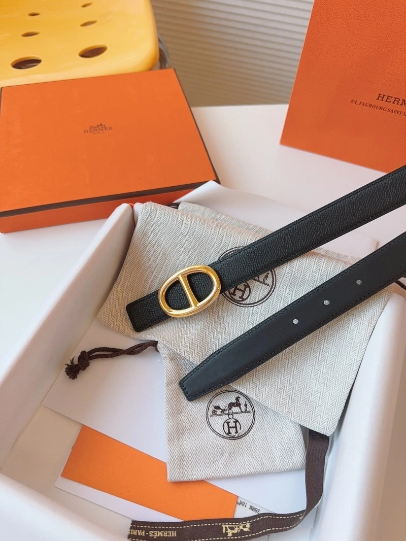 Real Hermes Belts