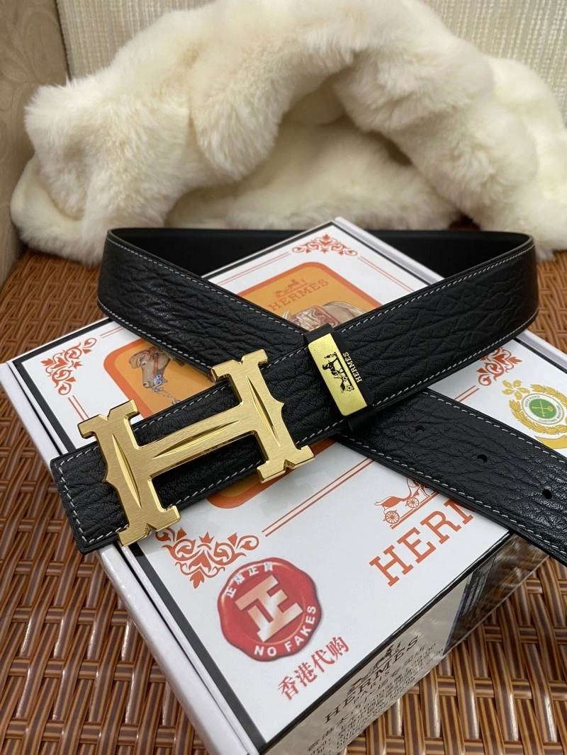 Brand-authenticated Hermes Belts