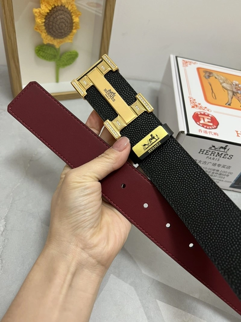 Brand-authenticated Hermes Belts