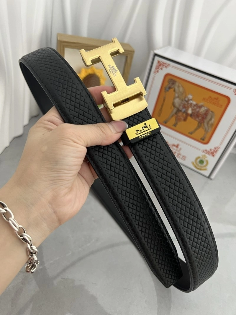 Real Hermes Belts