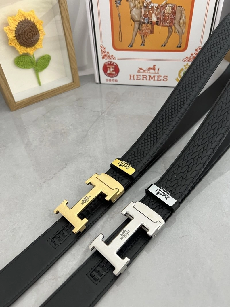 Real Hermes Belts