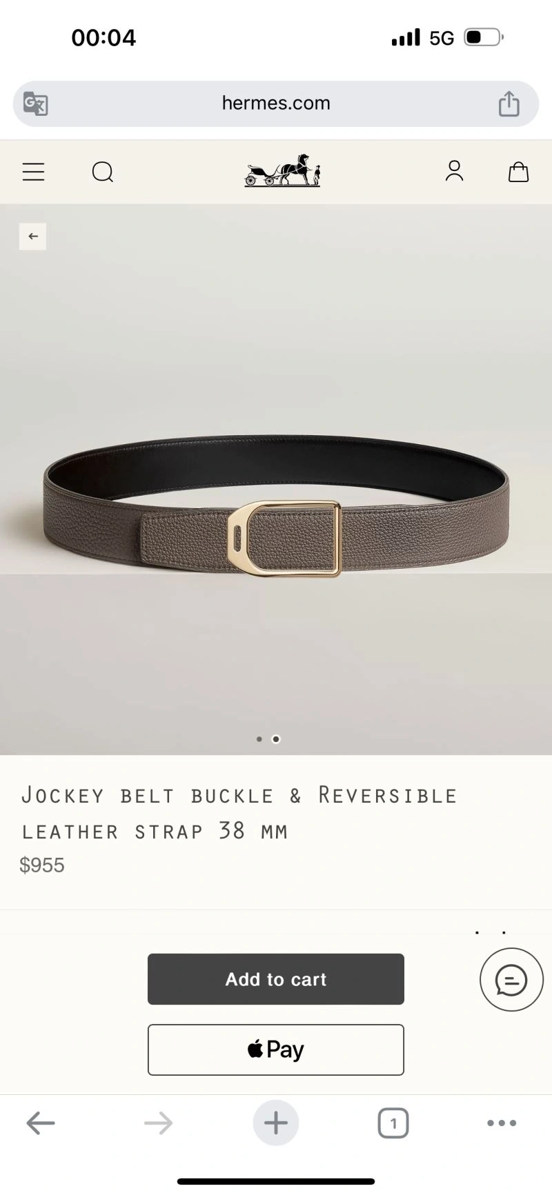 Hermes Belts