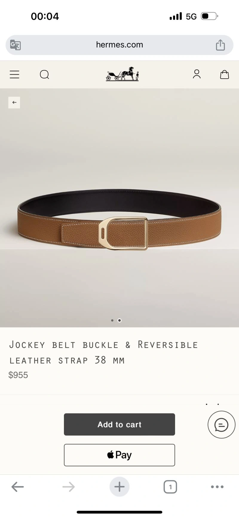 Hermes Belts