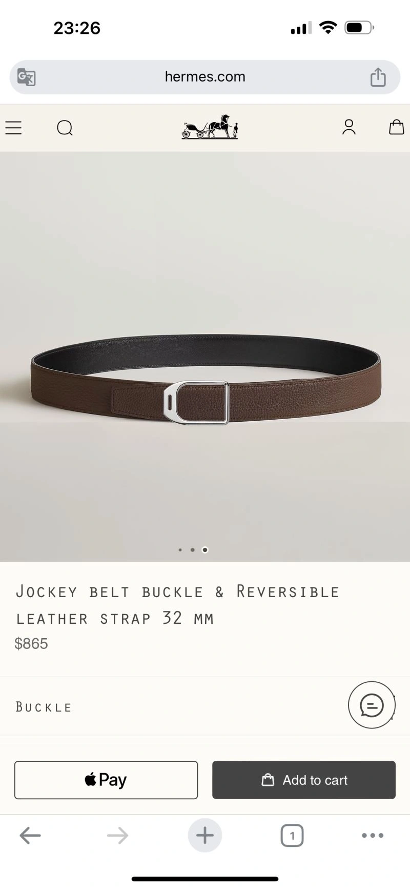 Hermes Belts