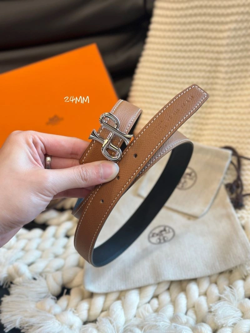 Brand-authenticated Hermes Belts