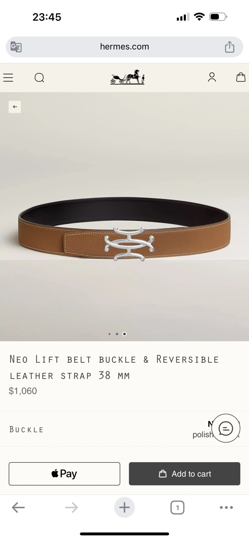 1:1 copy Hermes Belts