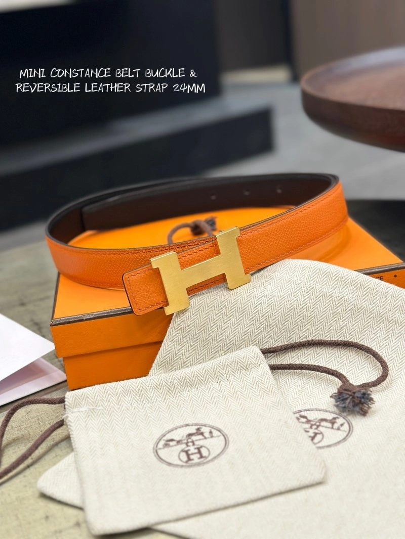 Brand-authenticated Hermes Belts