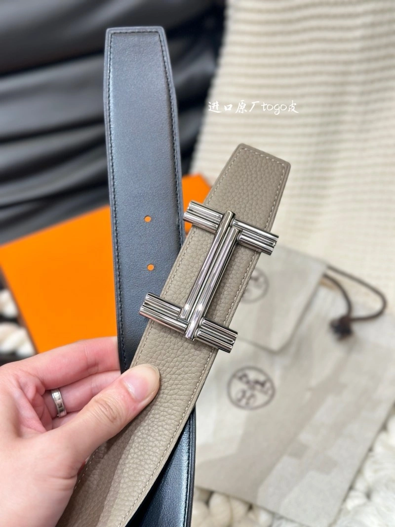 Brand-authenticated Hermes Belts