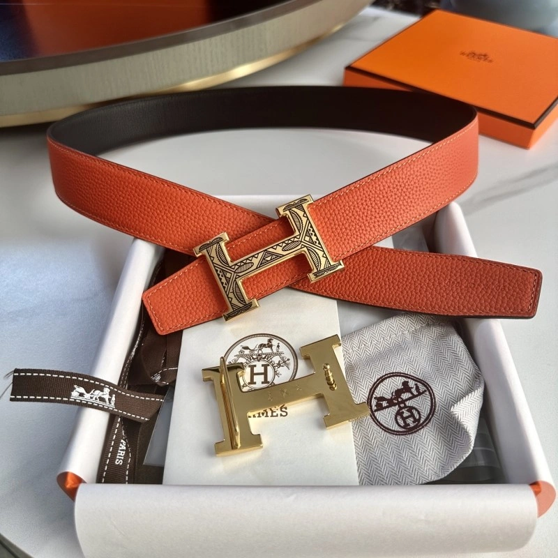Brand-authenticated Hermes Belts