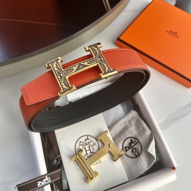 Brand-authenticated Hermes Belts
