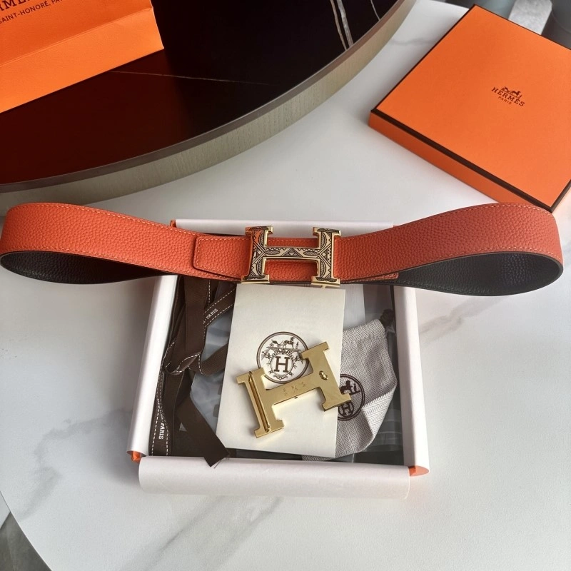 Brand-authenticated Hermes Belts