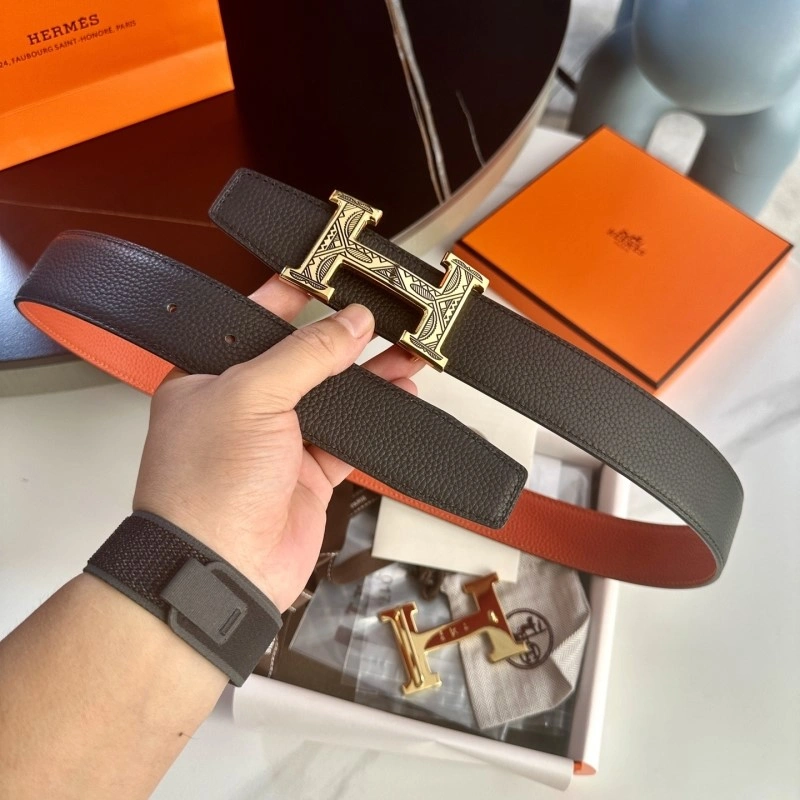 Brand-authenticated Hermes Belts