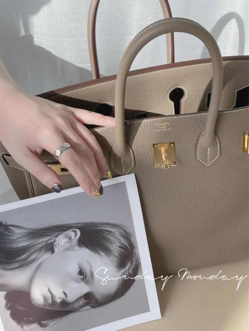Brand-authenticated Hermes Birkin Bags