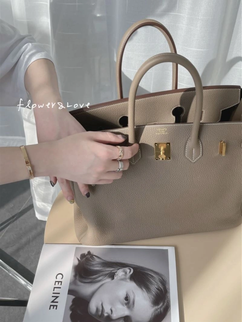 Brand-authenticated Hermes Birkin Bags