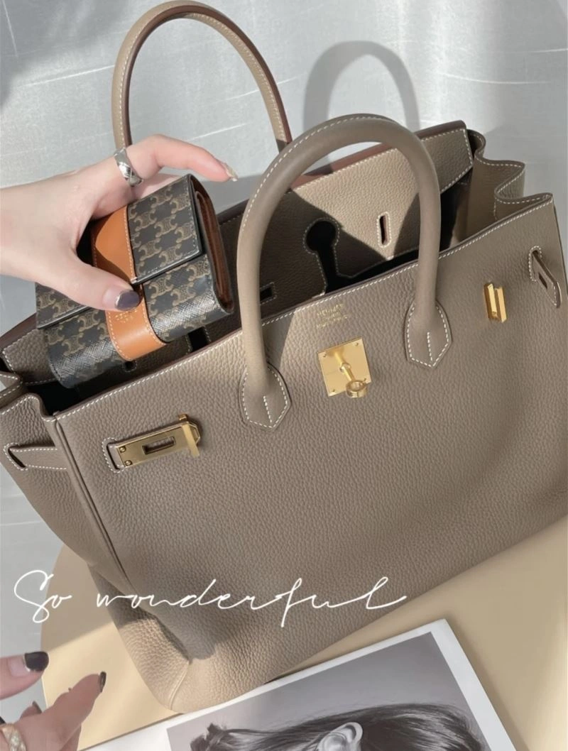 Brand-authenticated Hermes Birkin Bags