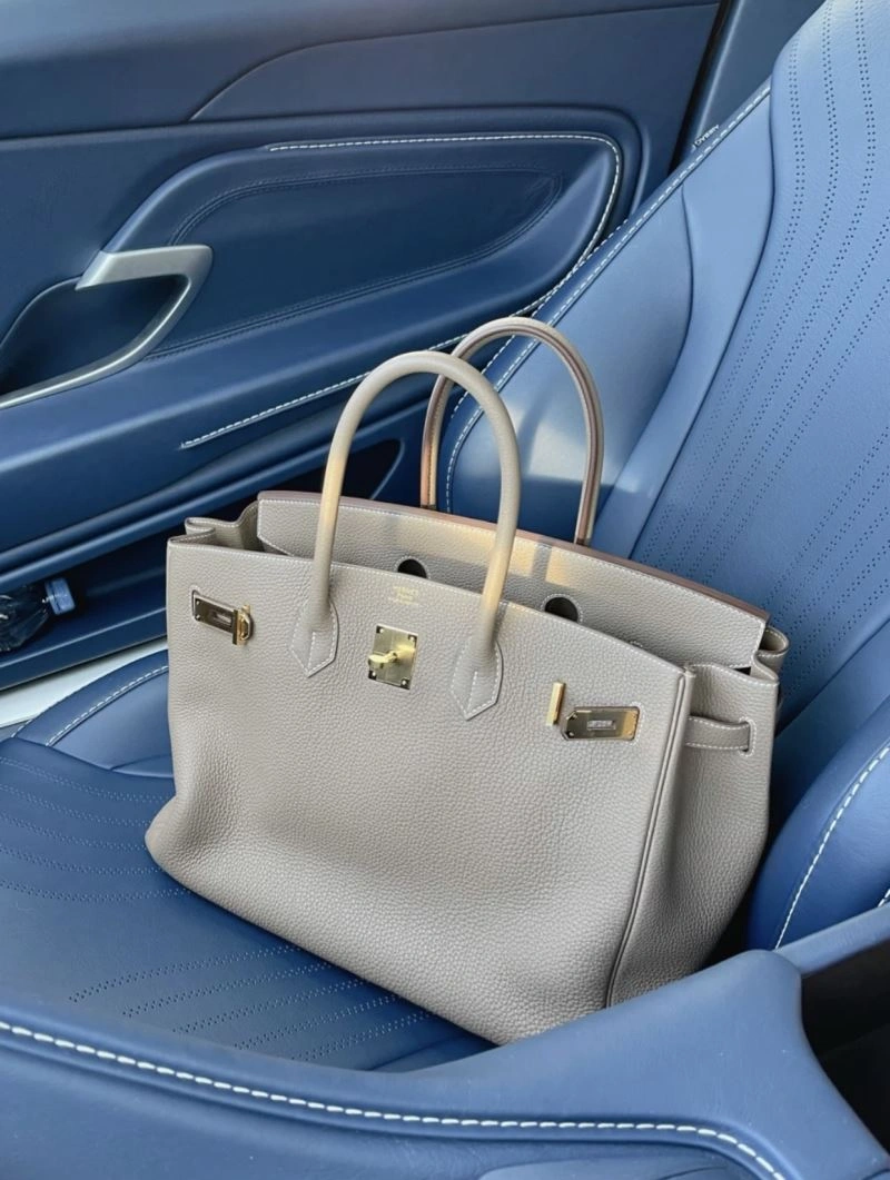 Brand-authenticated Hermes Birkin Bags