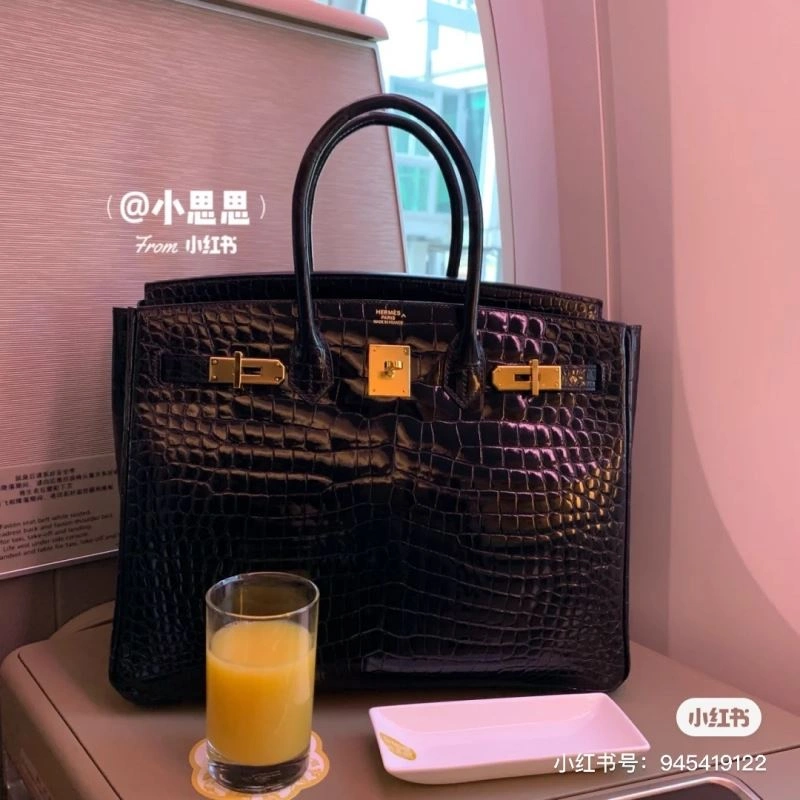 Brand-authenticated Hermes Birkin Bags