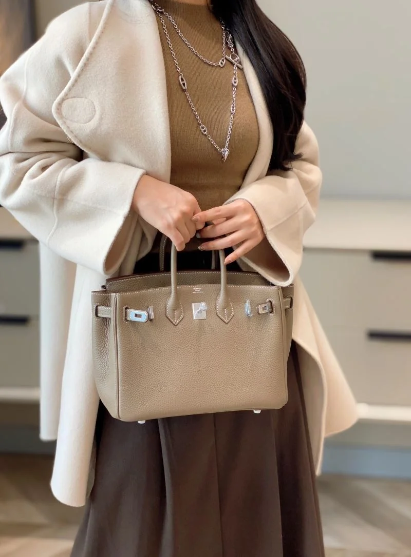 Brand-authenticated Hermes Birkin Bags