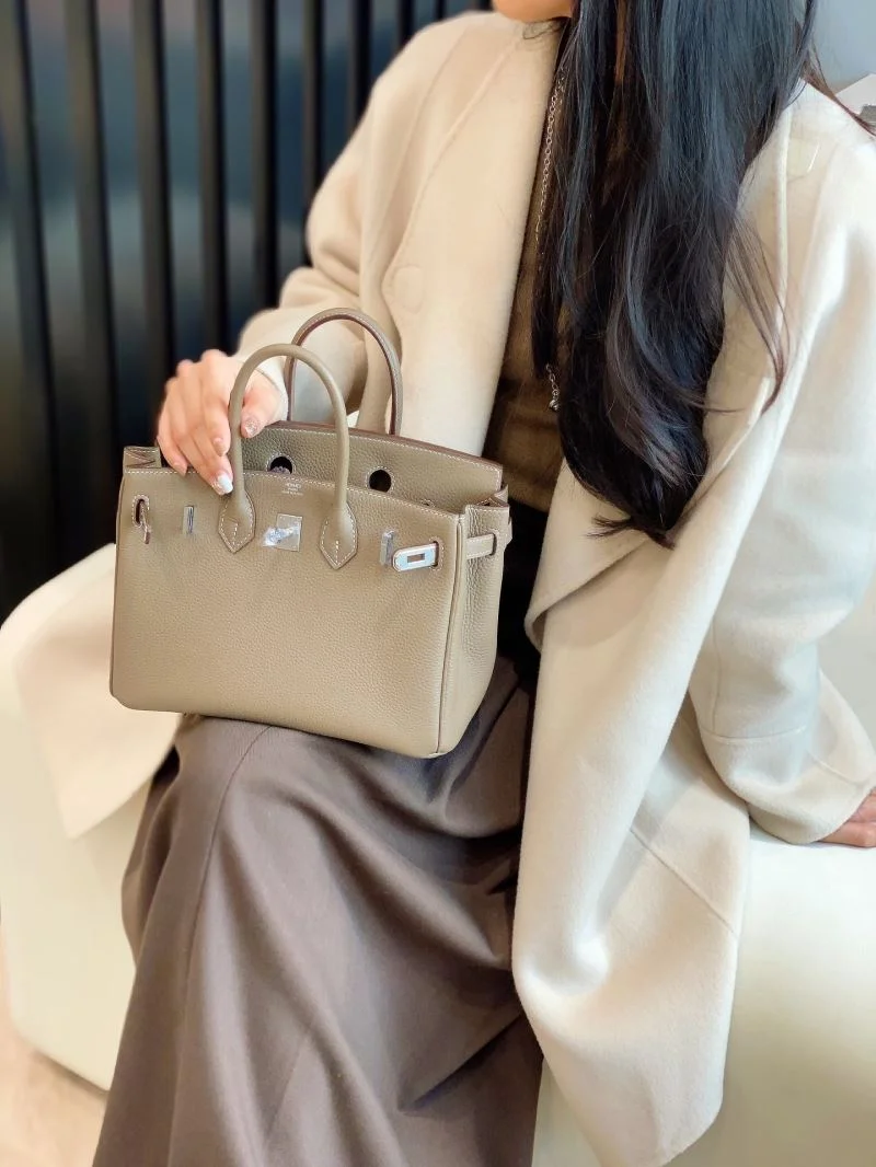 Brand-authenticated Hermes Birkin Bags
