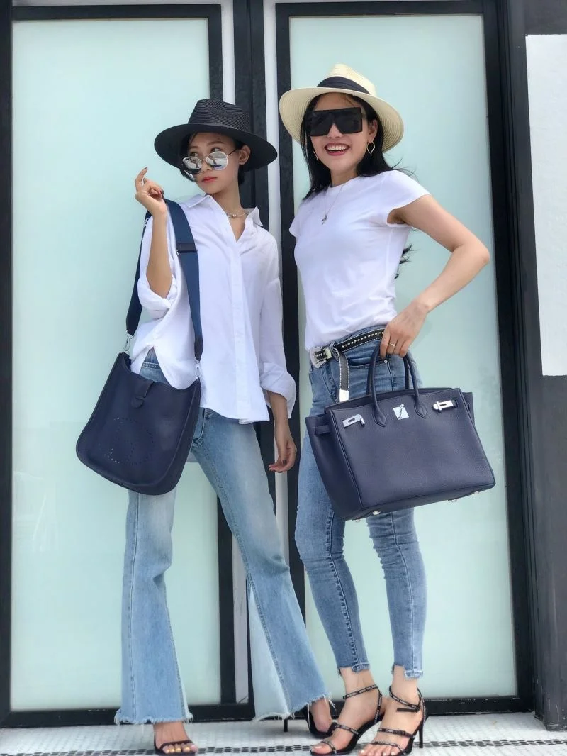 Brand-authenticated Hermes Birkin Bags