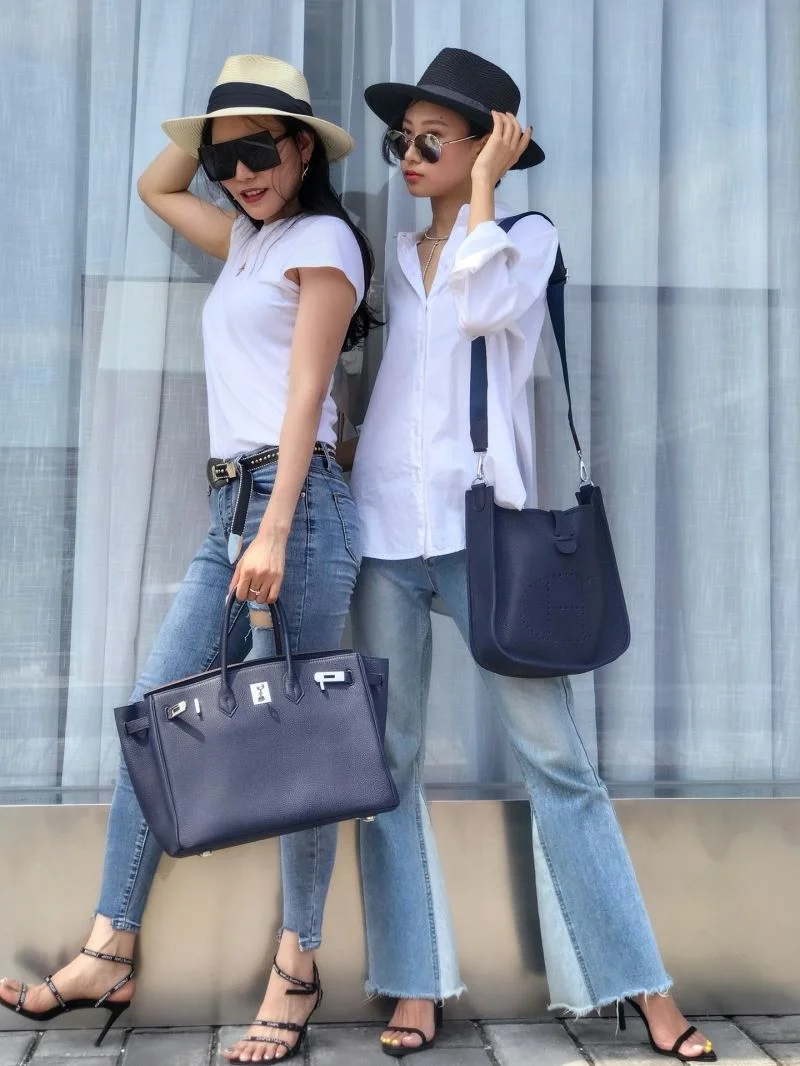 Brand-authenticated Hermes Birkin Bags
