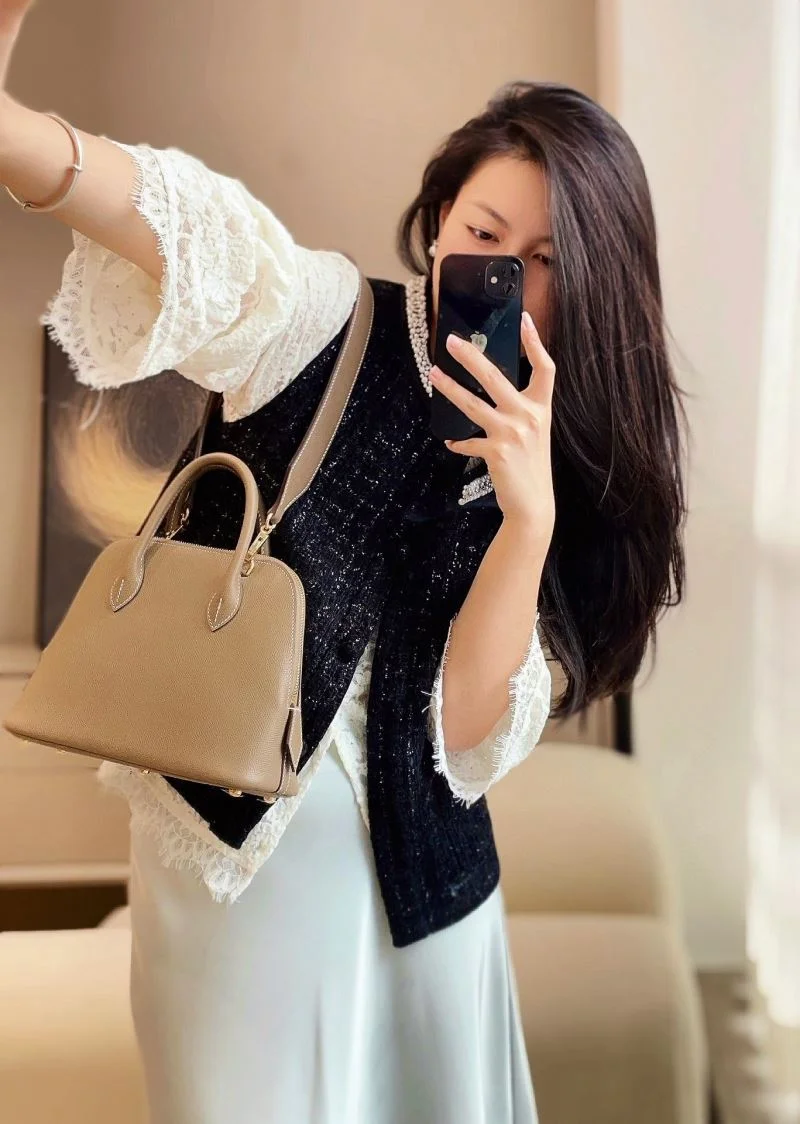 Top mirror Hermes Bolide Bags