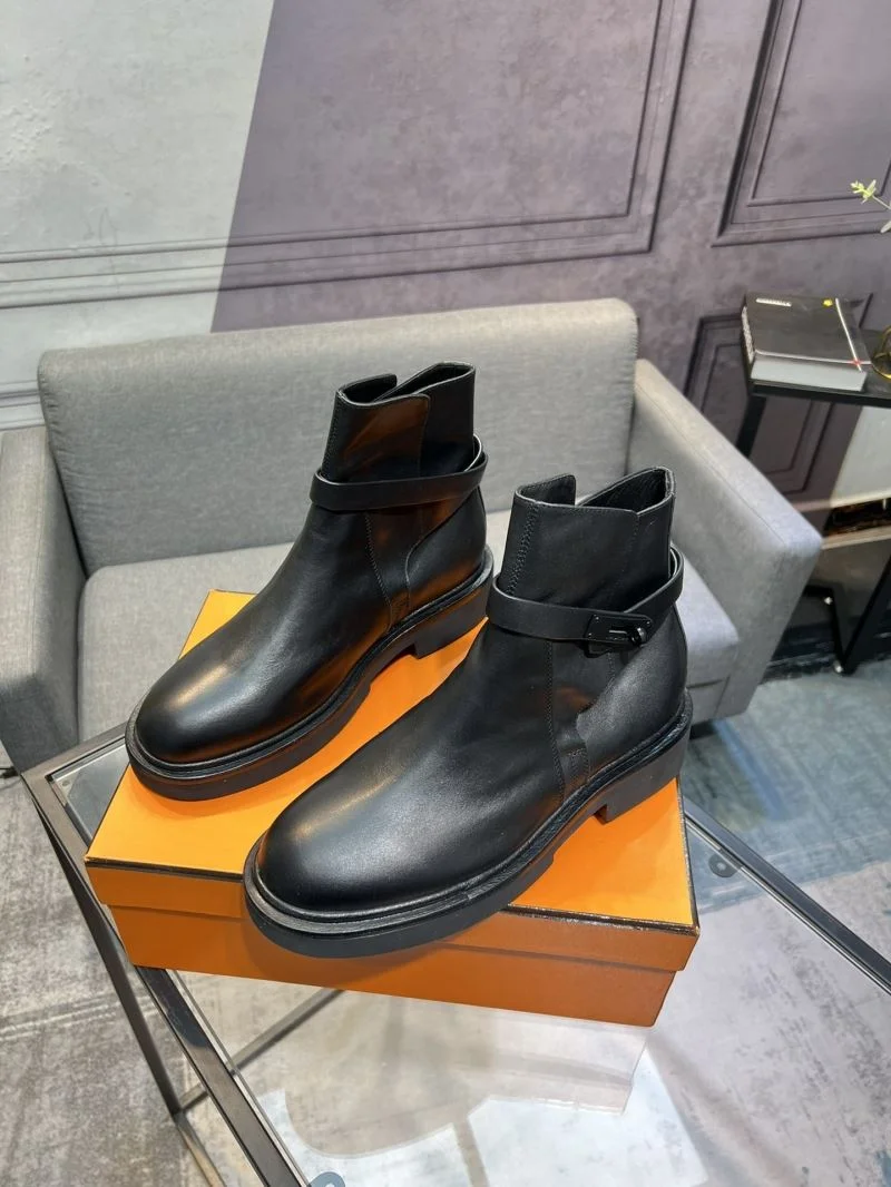 Brand-authenticated Hermes Boots