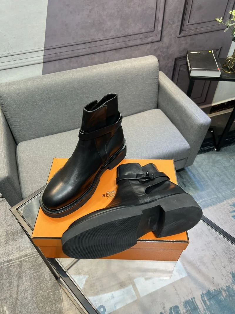 Brand-authenticated Hermes Boots