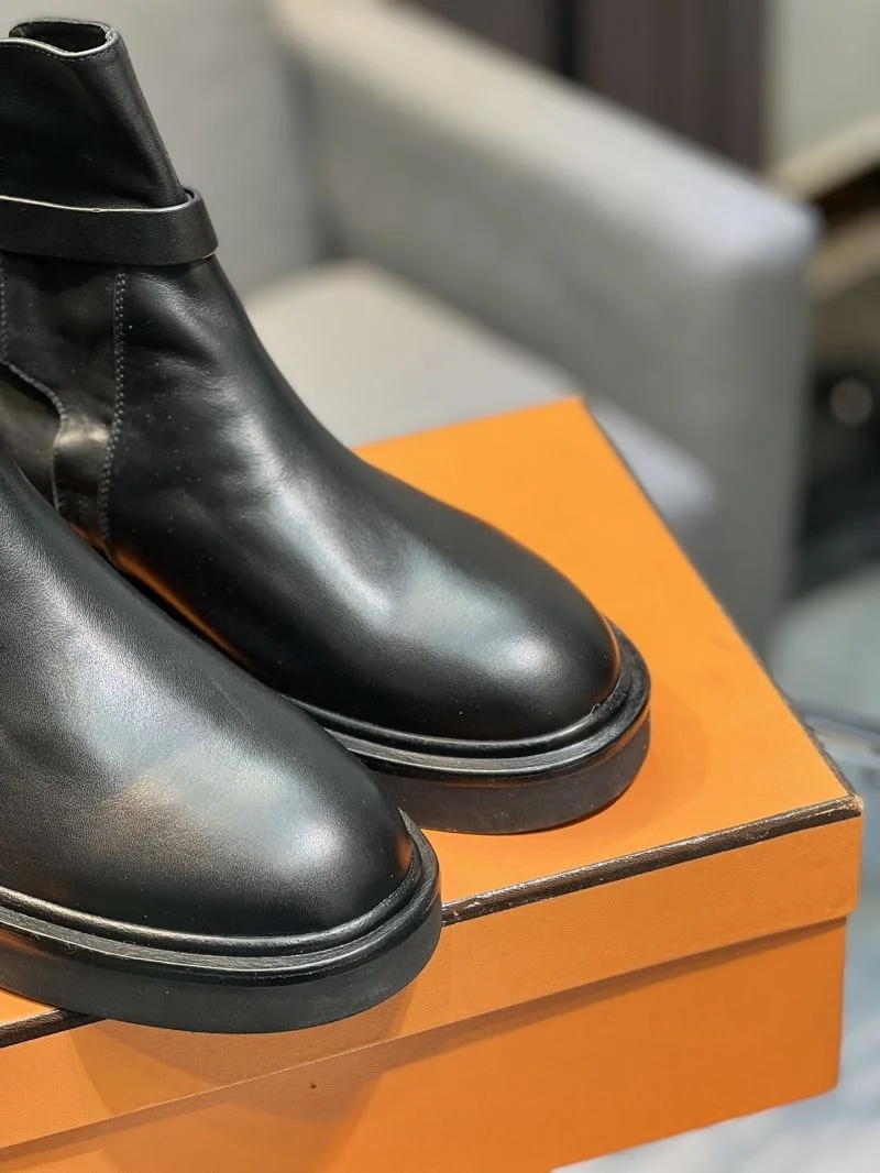 Brand-authenticated Hermes Boots
