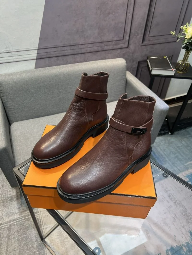 Brand-authenticated Hermes Boots
