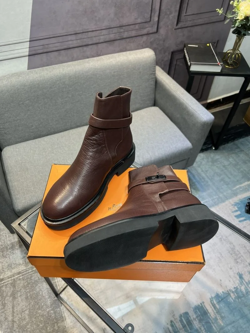 Brand-authenticated Hermes Boots