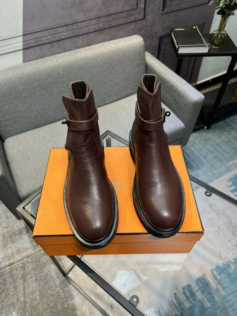 Brand-authenticated Hermes Boots