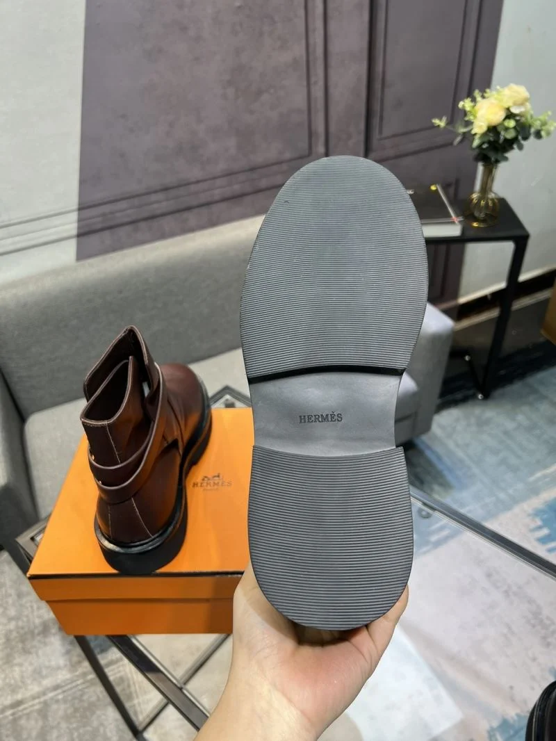 Brand-authenticated Hermes Boots