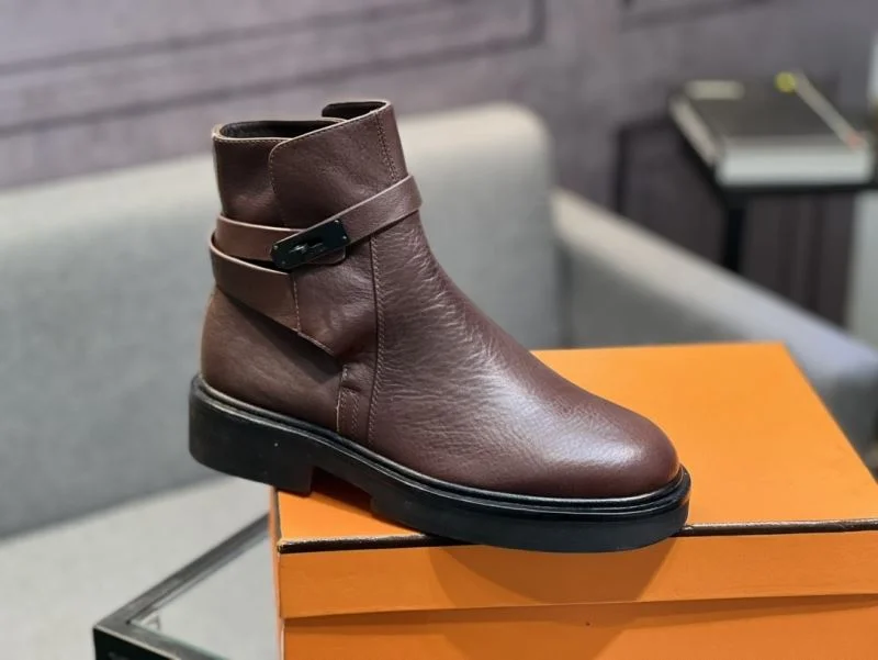 Brand-authenticated Hermes Boots