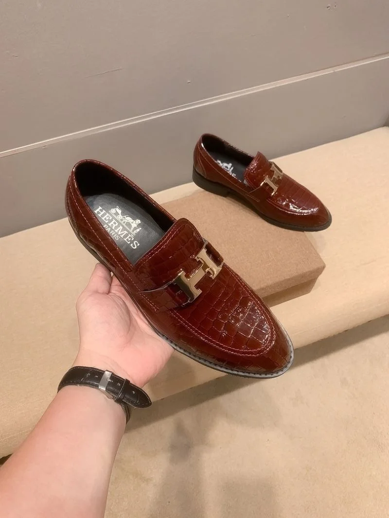 Precise copy Hermes Business Shoes