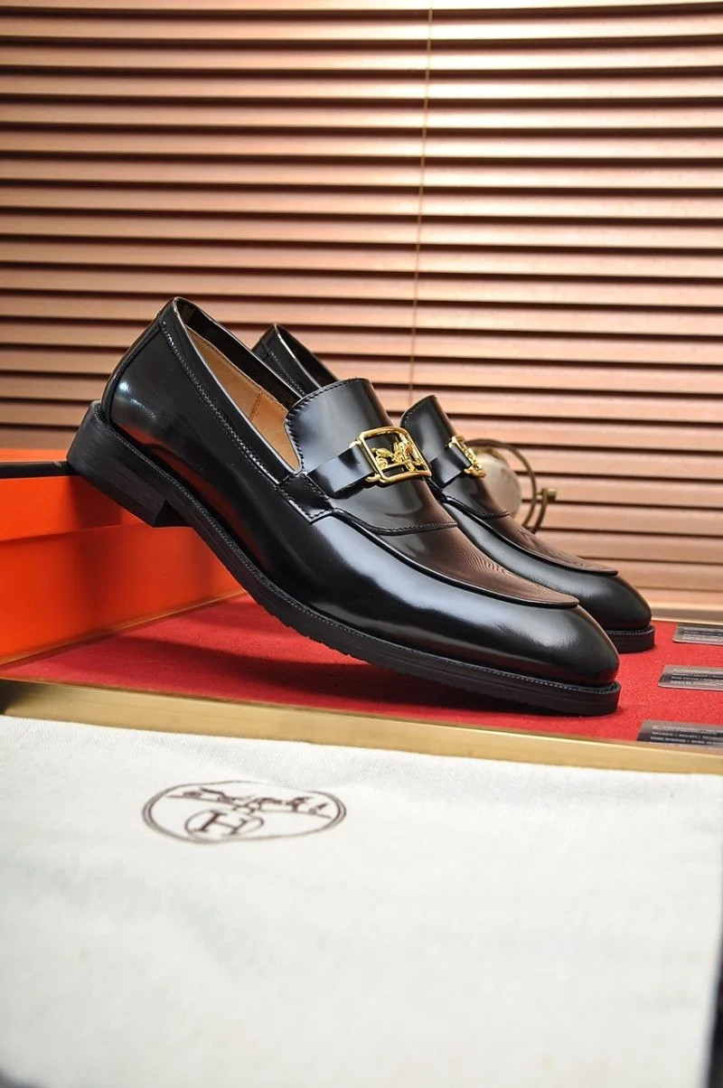 Exact replica Hermes Business Shoes