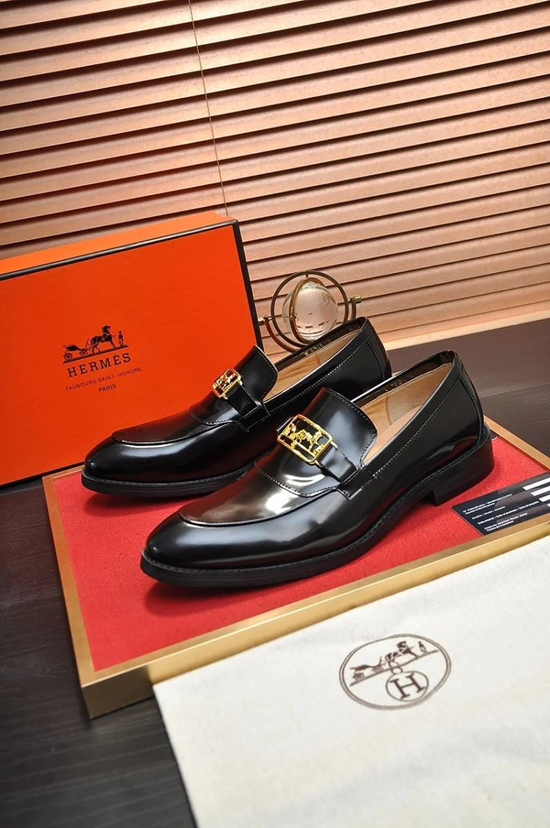 Exact replica Hermes Business Shoes