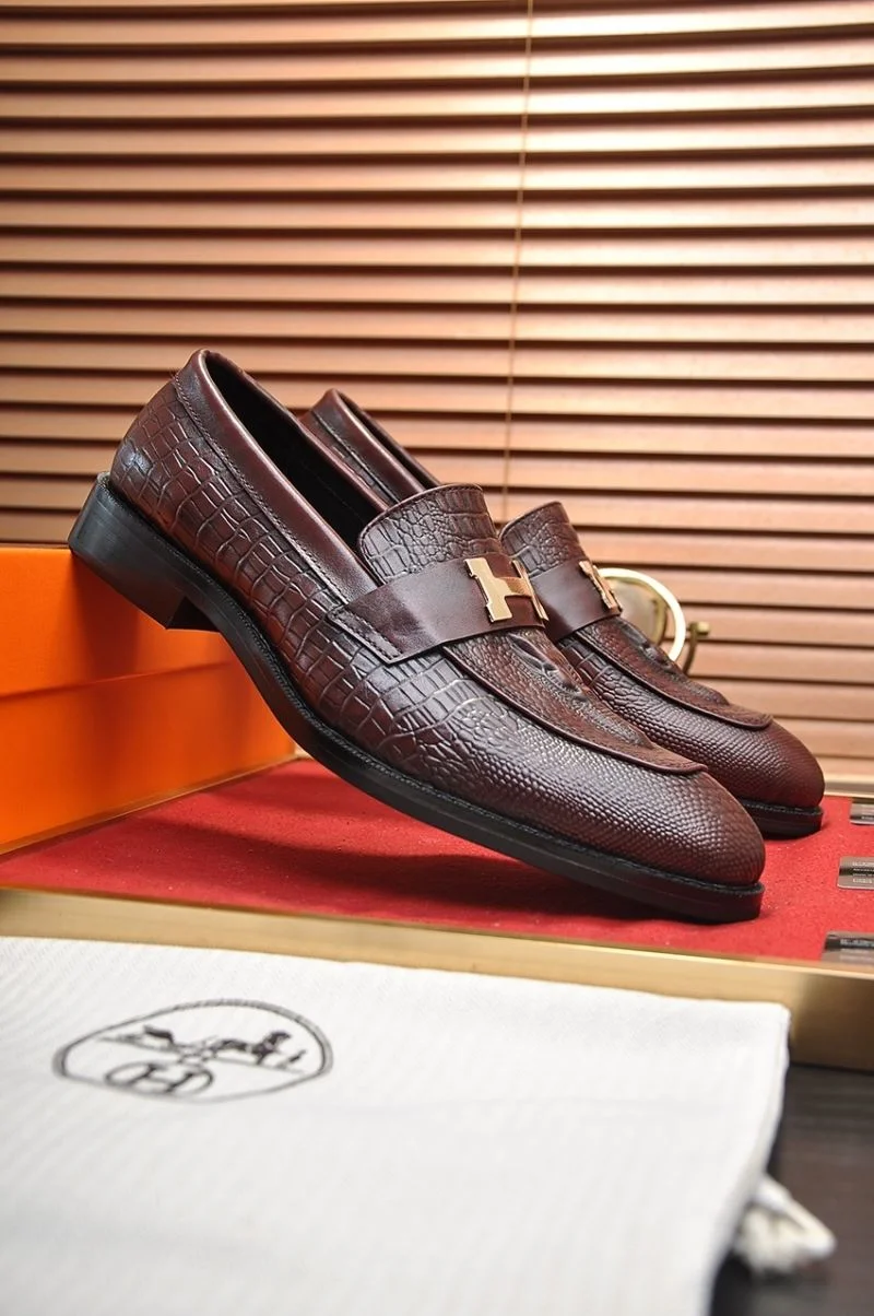 1:1 copy Hermes Business Shoes