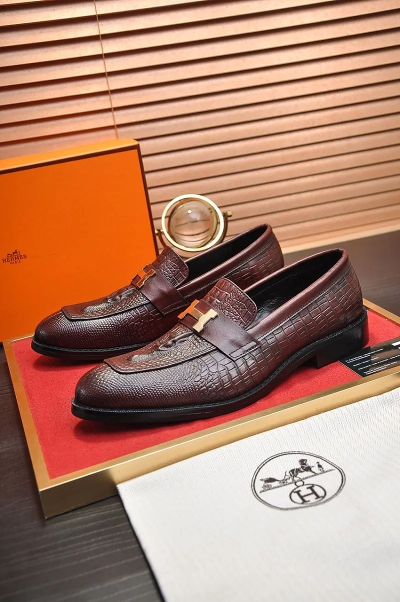 1:1 copy Hermes Business Shoes
