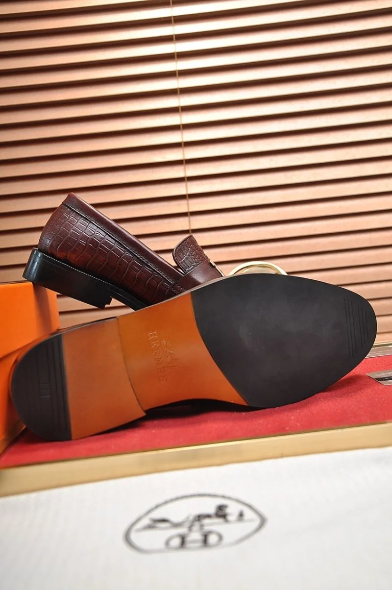1:1 copy Hermes Business Shoes
